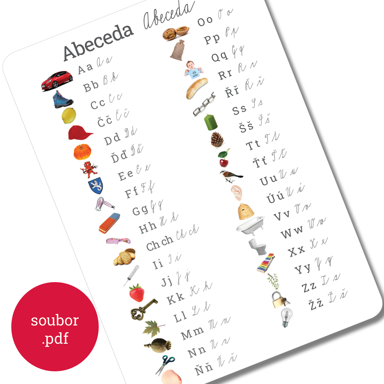 Abeceda – plakát (PDF) | huractu.cz